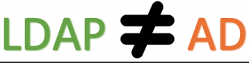The Difference Between AD and LDAP Passwords